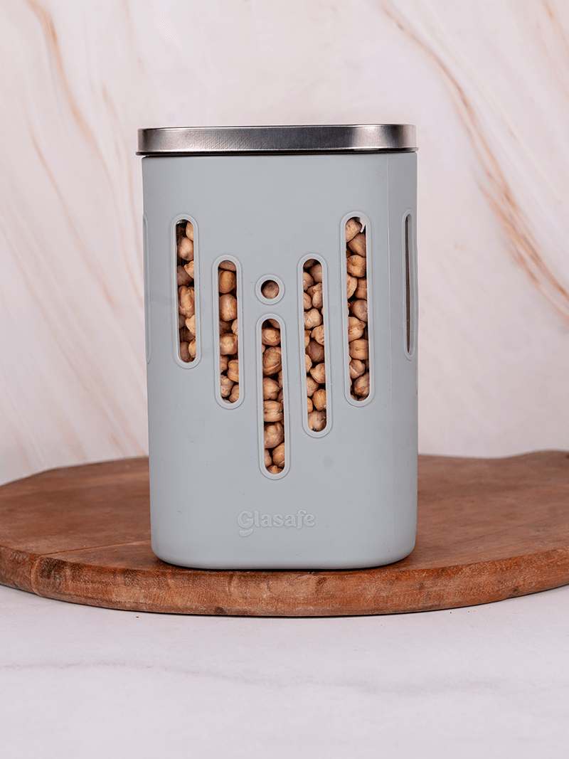 Buy Glass Kitchen Storage Container With Lid | Glasafe